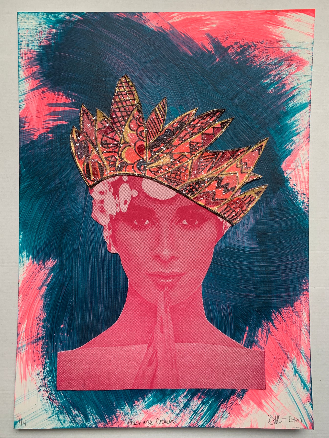 Courage Crown – Aunt Joy Gallery