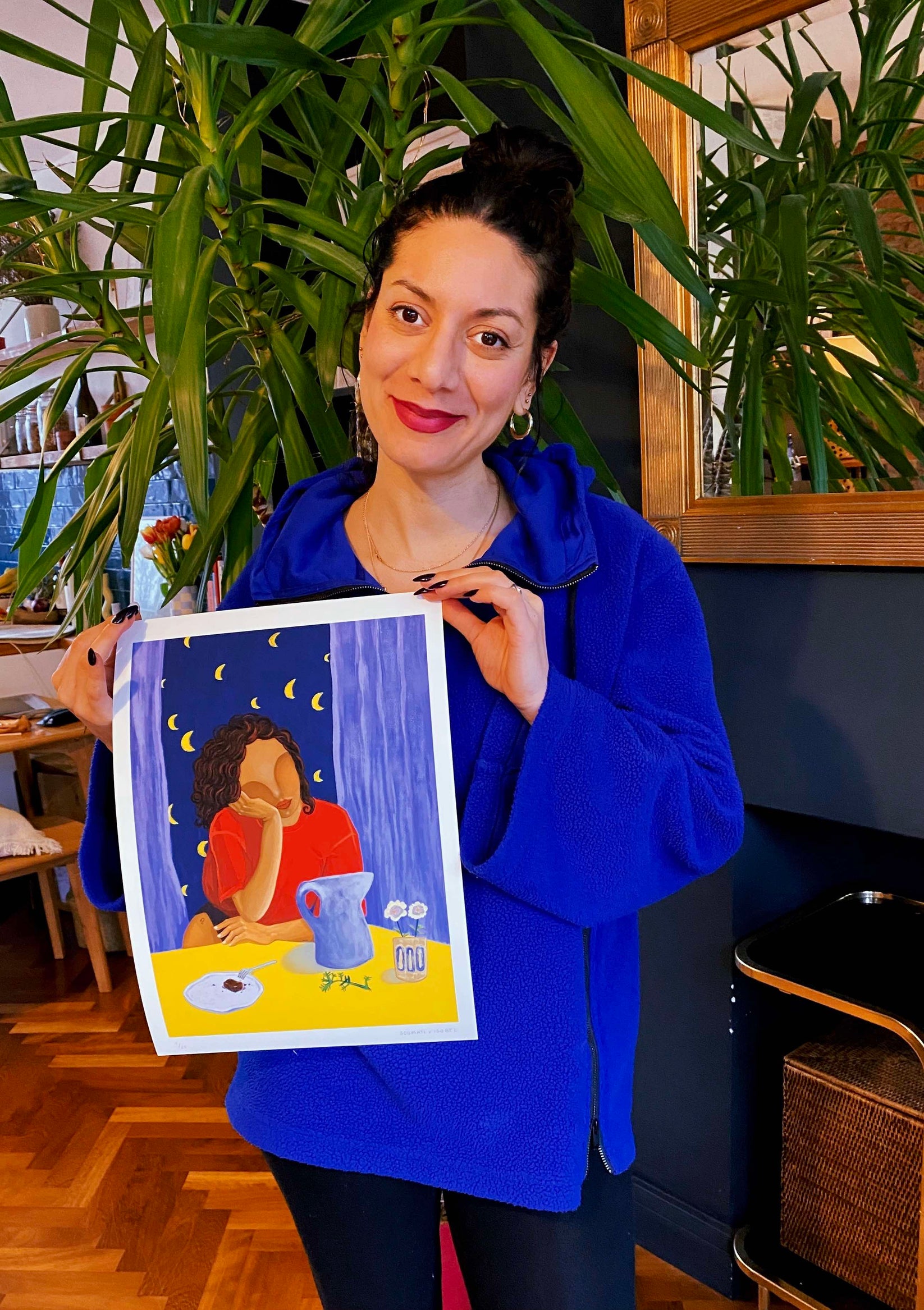 Moonlight Snack – Aunt Joy Gallery